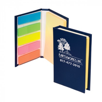 Mini Sticky Note Book Promotional Imprinted | Custom Sticky Notes