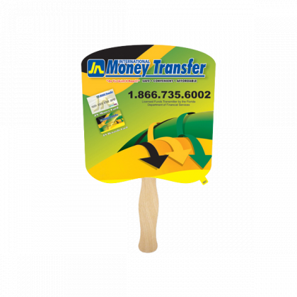 Bread Hand Fan with Custom Imprint | Custom Hand Fan in Bulk
