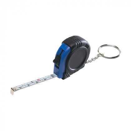 Custom Rubber Tape Measure Key Chain - Laminated | 4AllPromos