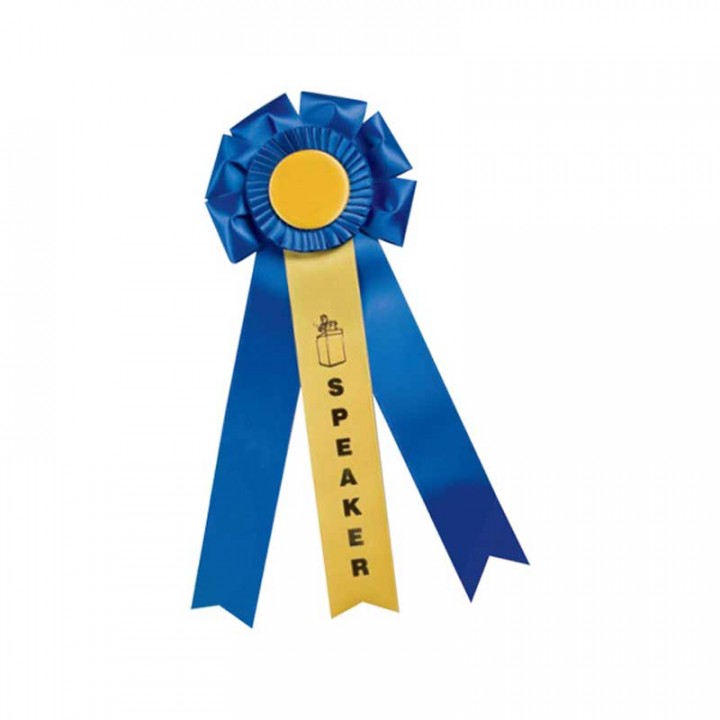 Large Custom Award Rosette Ribbon | Promotional Ribbon Awards