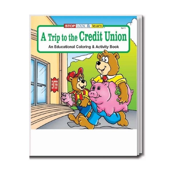 Coloring & Activity Book | A Trip to the Credit Union | Coloring Book