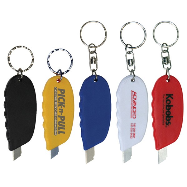 Key Chain Box Cutter with Logo | Customizable Key Chains Wholesale