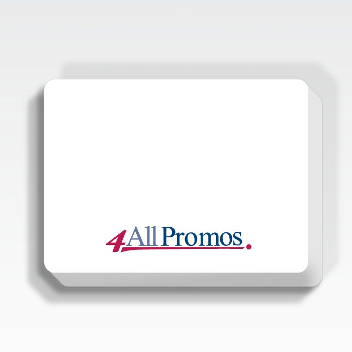 4"x3" Rectangle Custom Sticky Notes - 25 Sheets | Custom Note Pads
