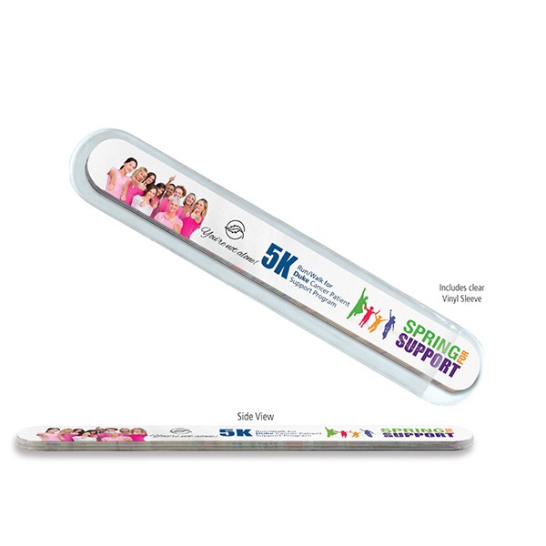 7” Photo Nail File with Sleeve | Promotional Nail Files in Pouches ...