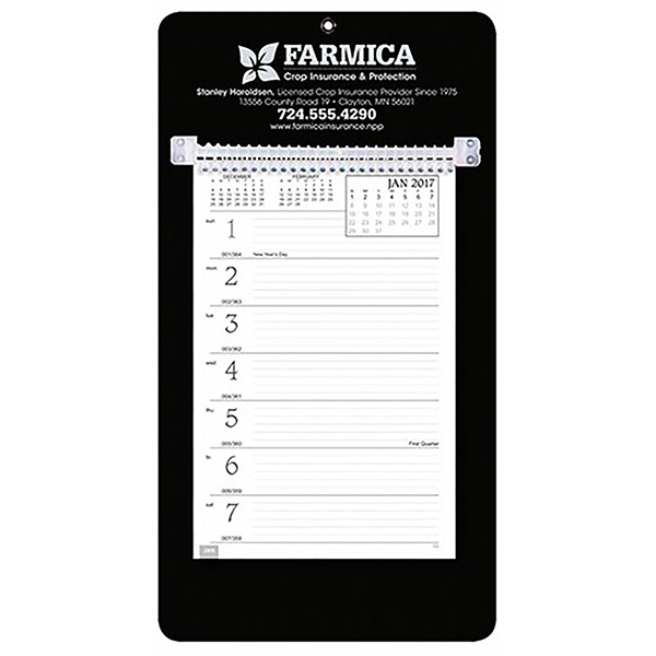 Promotional Easel Desk Calendar with Seasonal Cover | 4AllPromos