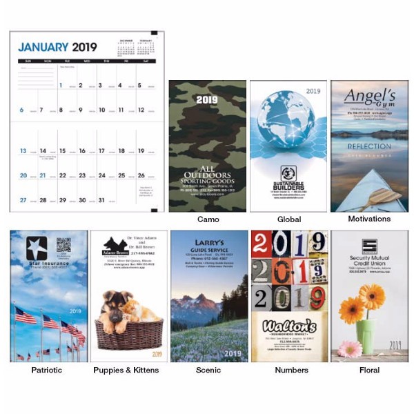 Monthly Pocket Calendar With Photographic Design Custom Calendars Monthly Pocket Calendar With Photographic Design Custom Calendars