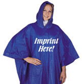 Adult Rain Poncho Custom Logo | Personalized Adult Rain Ponchos