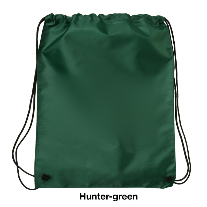 Economy Imprinted Drawstring Backpack Customized | 4AllPromos