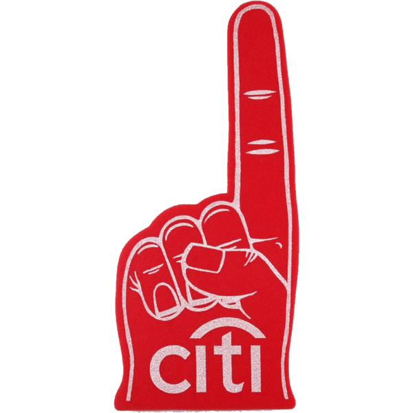 Number One Foam Finger Clipart