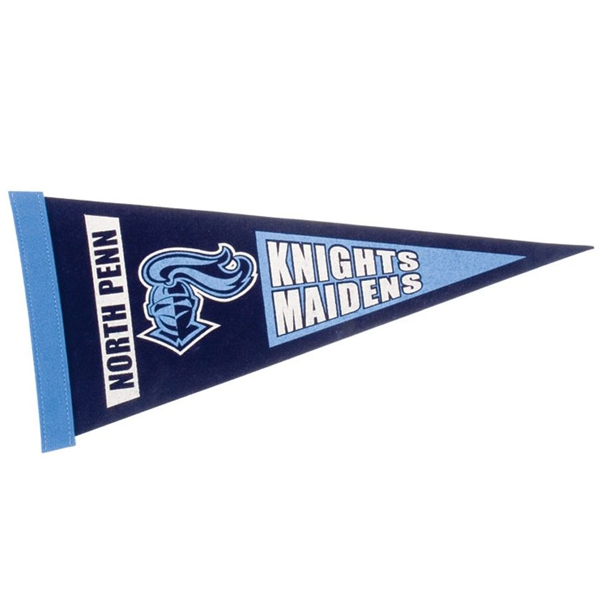 X 8 Pennant Template