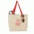 Colored Handle Cotton Tote | Custom Promotional Tote Bags